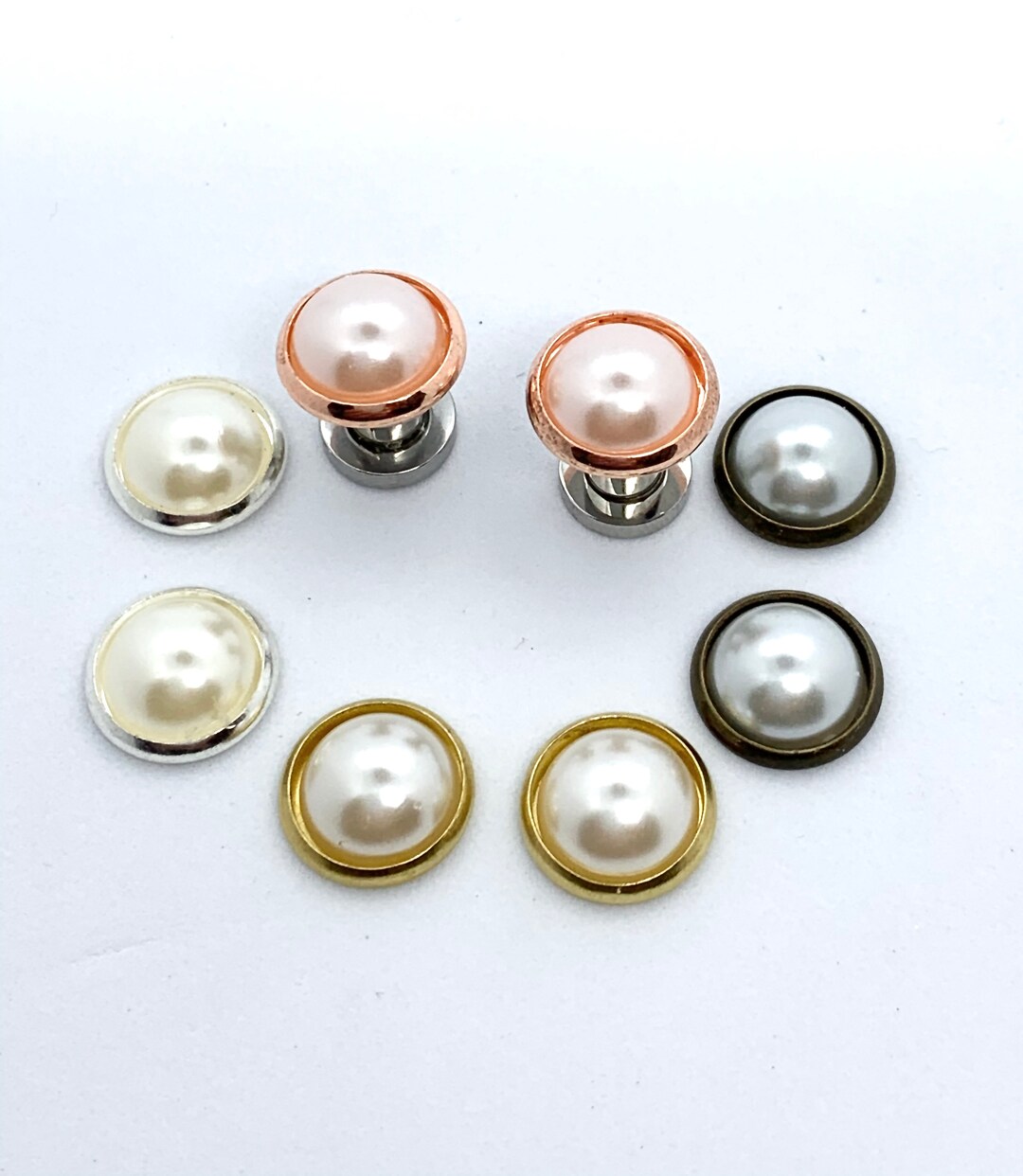 Bridal Party Plugs, Bridesmaids Earrings Matching Sets of Pierced ...