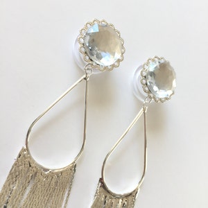 5/8 Inch Plugs Silver 5/8 Dangle Plugs 16mm Ear Plugs - Etsy