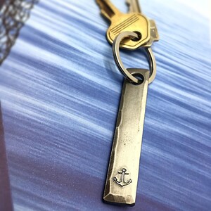 ANCHOR KEYCHAIN - Personalization Option Available - Marine - Boat ...