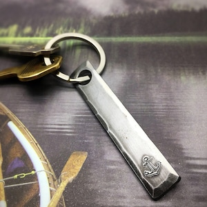 ANCHOR KEYCHAIN - Personalization Option Available - Marine - Boat ...