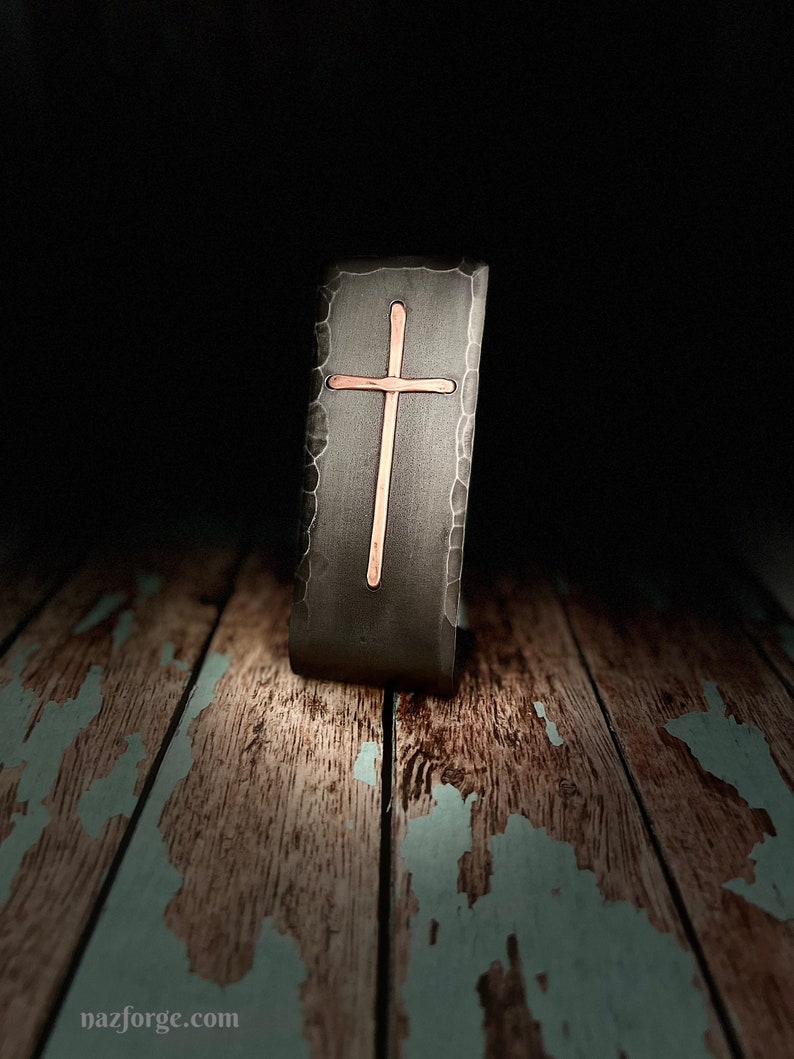 CHRISTIAN CROSS Desk or Table Top Decoration - by Blacksmith Naz ...