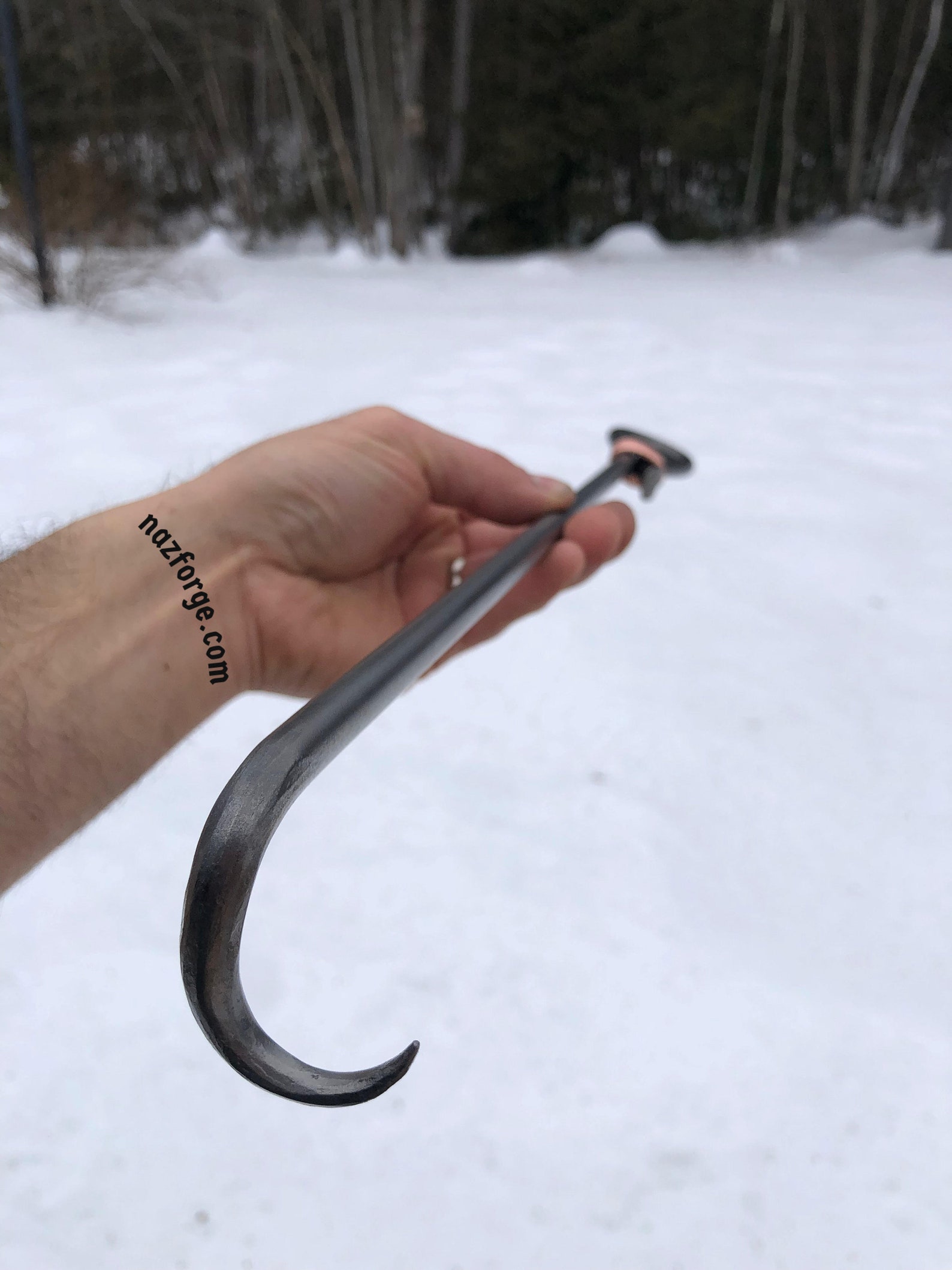 BBQ TOOL Steak Flipper With Bottle Opener - Hand Forged Grill Tool ...