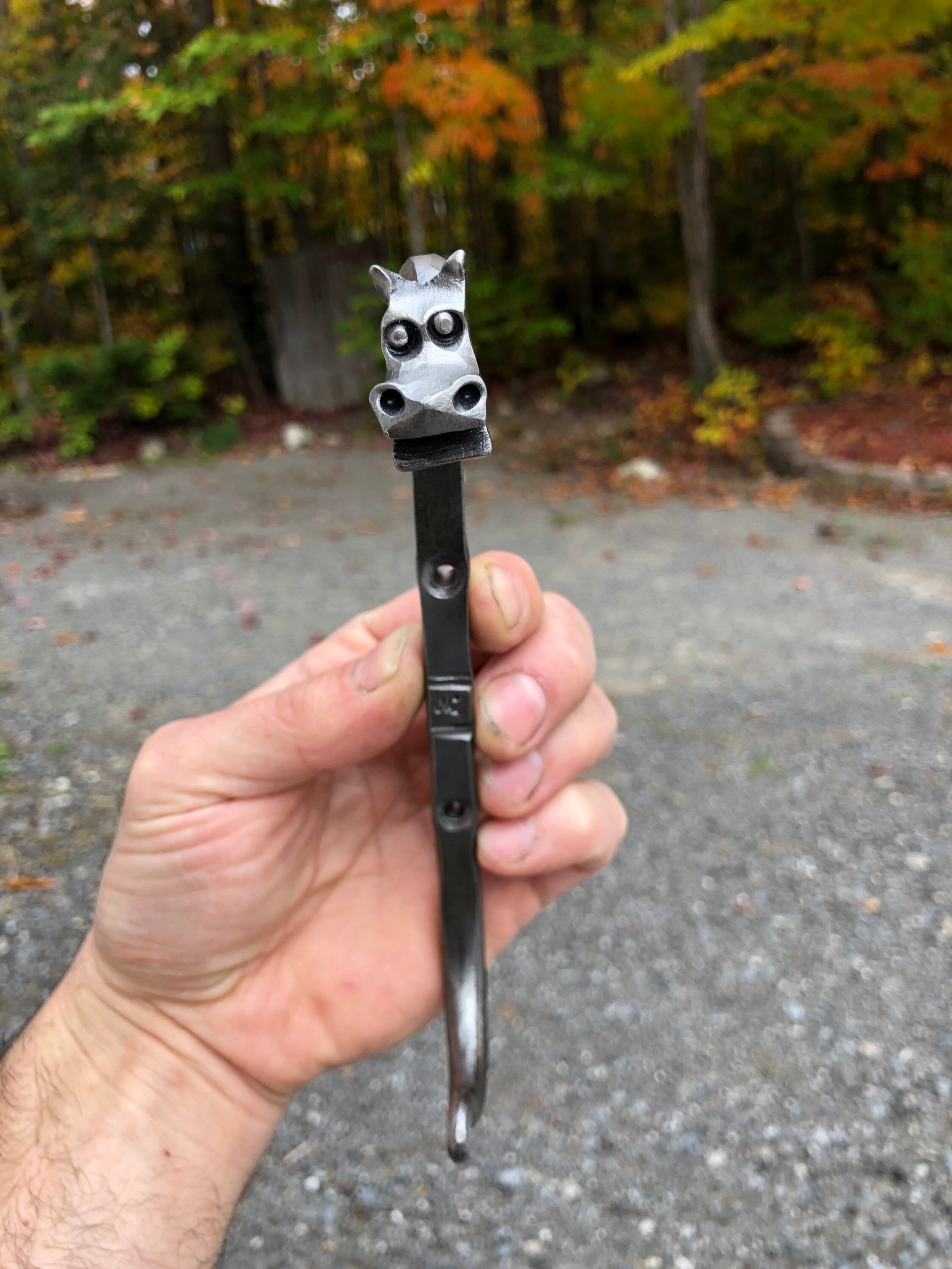 DRAGON HOOK 3/8 Hand Forged by Blacksmith Naz - Metal Dragon ...