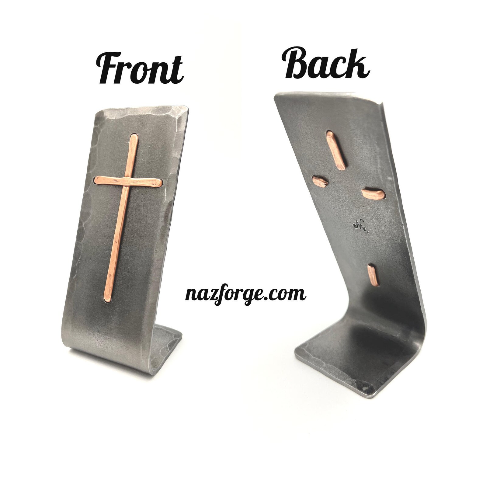 CHRISTIAN CROSS Desk or Table Top Decoration - by Blacksmith Naz ...