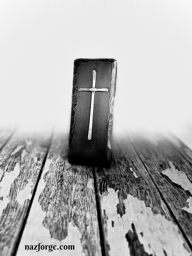 CHRISTIAN CROSS Desk or Table Top Decoration - by Blacksmith Naz ...