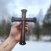 Copper Cross - Etsy