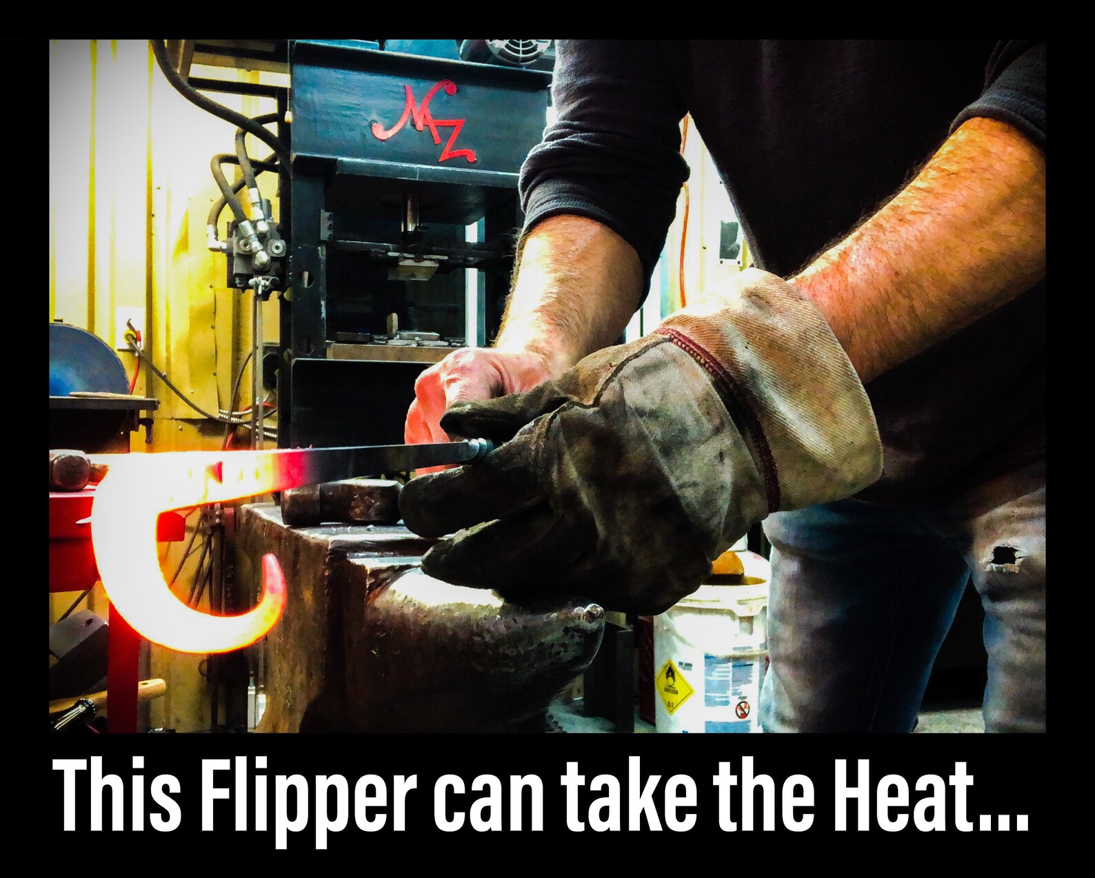 DRAGON BBQ TOOL Steak Flipper With Bottle Opener Hand Forged - Etsy