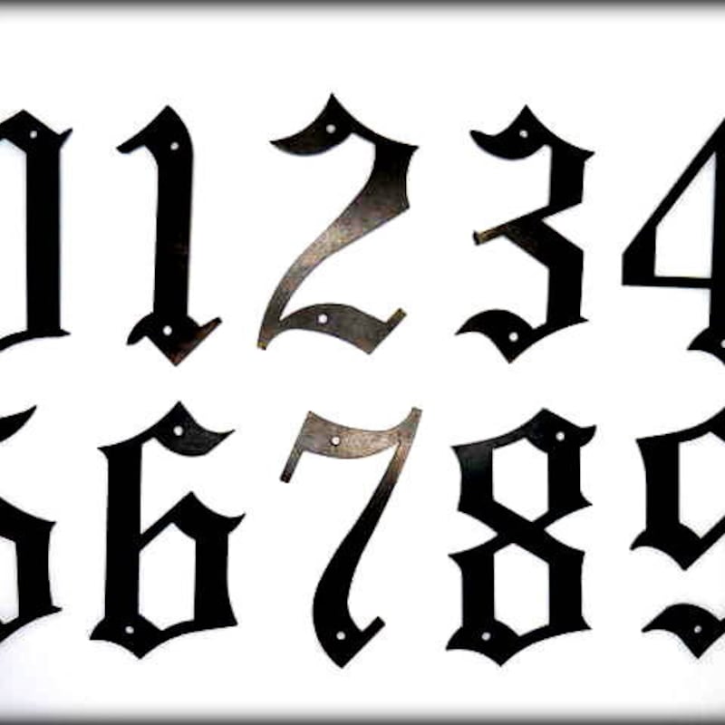 House Numbers - Etsy