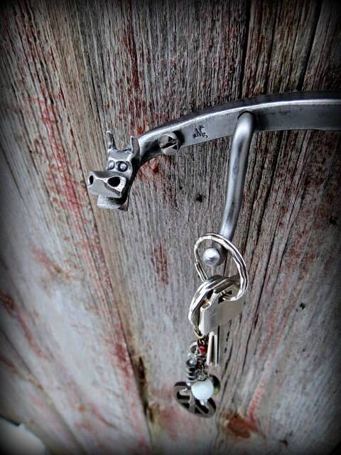 DRAGON KEY or JEWELRY Rack Display (Medium Size) Hand Forged by ...