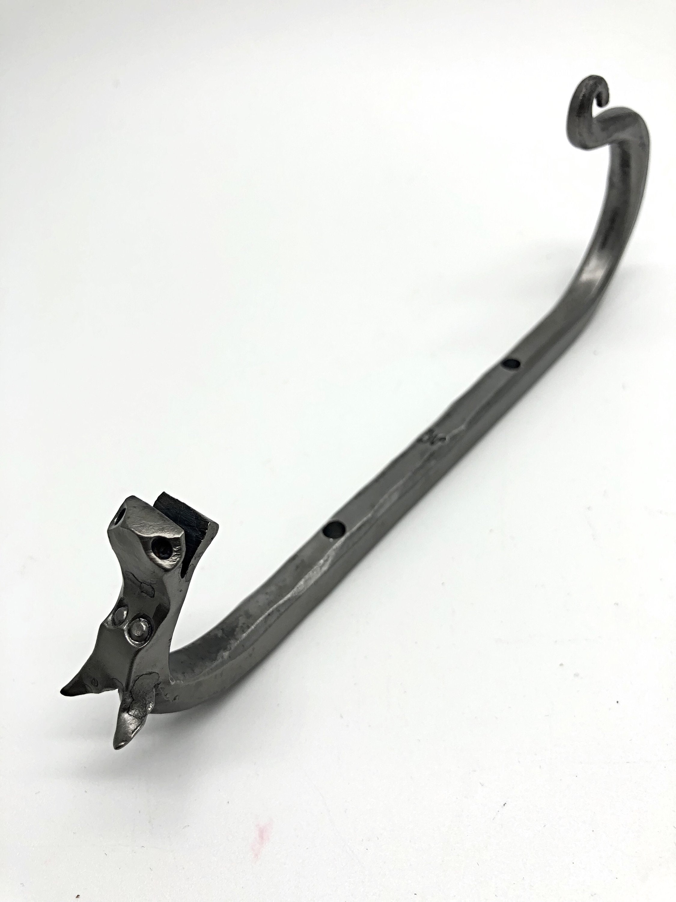DRAGON HOOK 5/16 Hand Forged by Blacksmith Naz - Metal Dragon ...