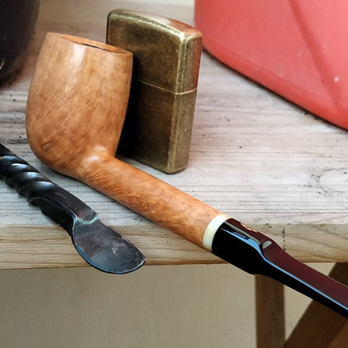 PIPE TAMPER With Scoop / Scraper Hand Forged by Blacksmith - Etsy