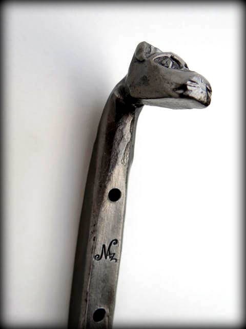 FORGED MOUSE HOOK 1/2 (Large) Hand Forged by Blacksmith Naz - Metal ...