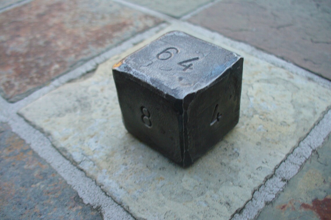 1 PERSONALIZED DIE Hand Forged and Personalized by - Etsy