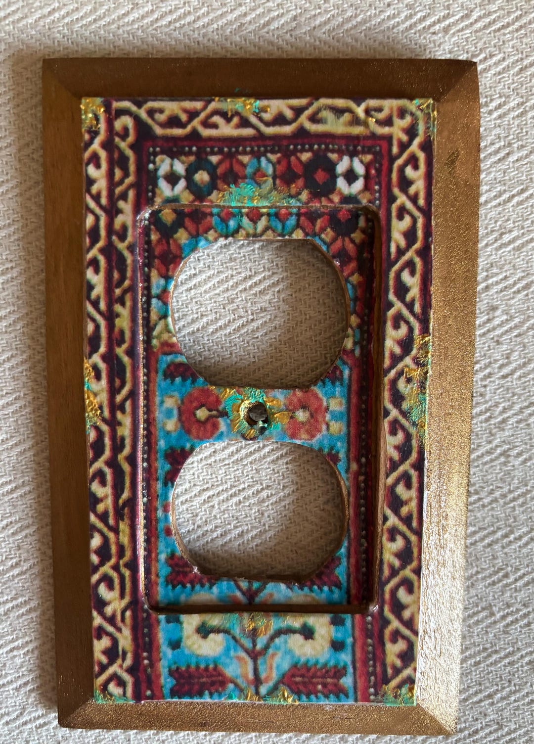 Outlet Plate, Moroccan Inspired - Etsy