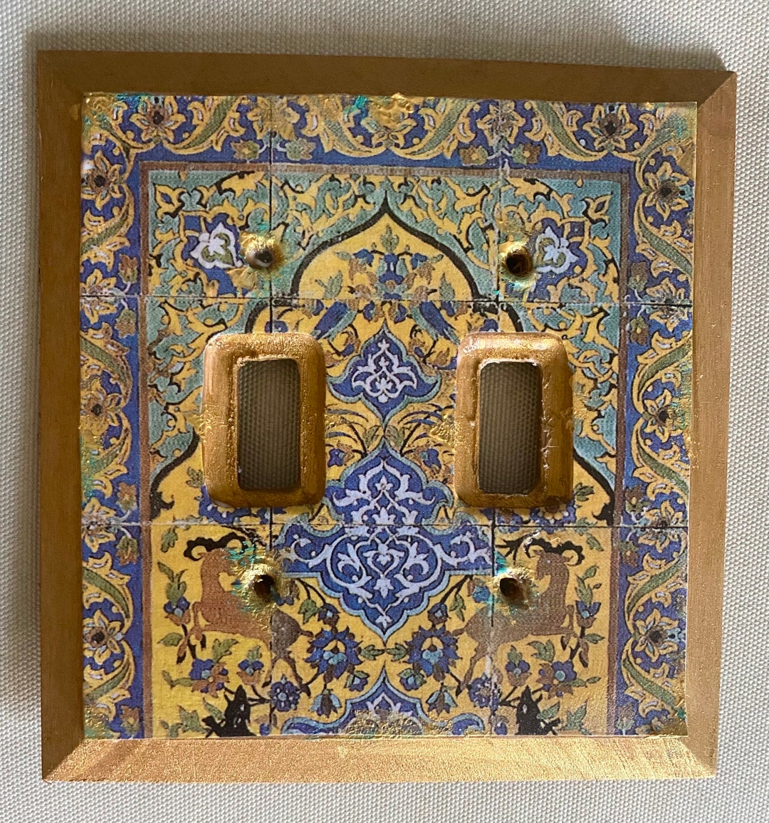 Moroccan Inspired Light Switch Plate - Etsy