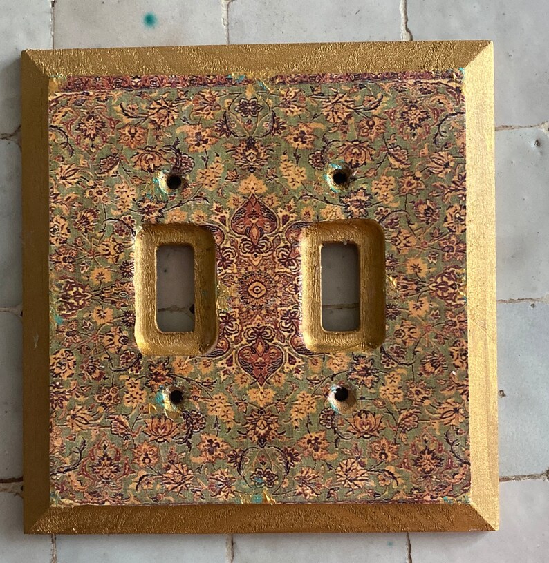 Moroccan Inspired Light Switch Plate - Etsy