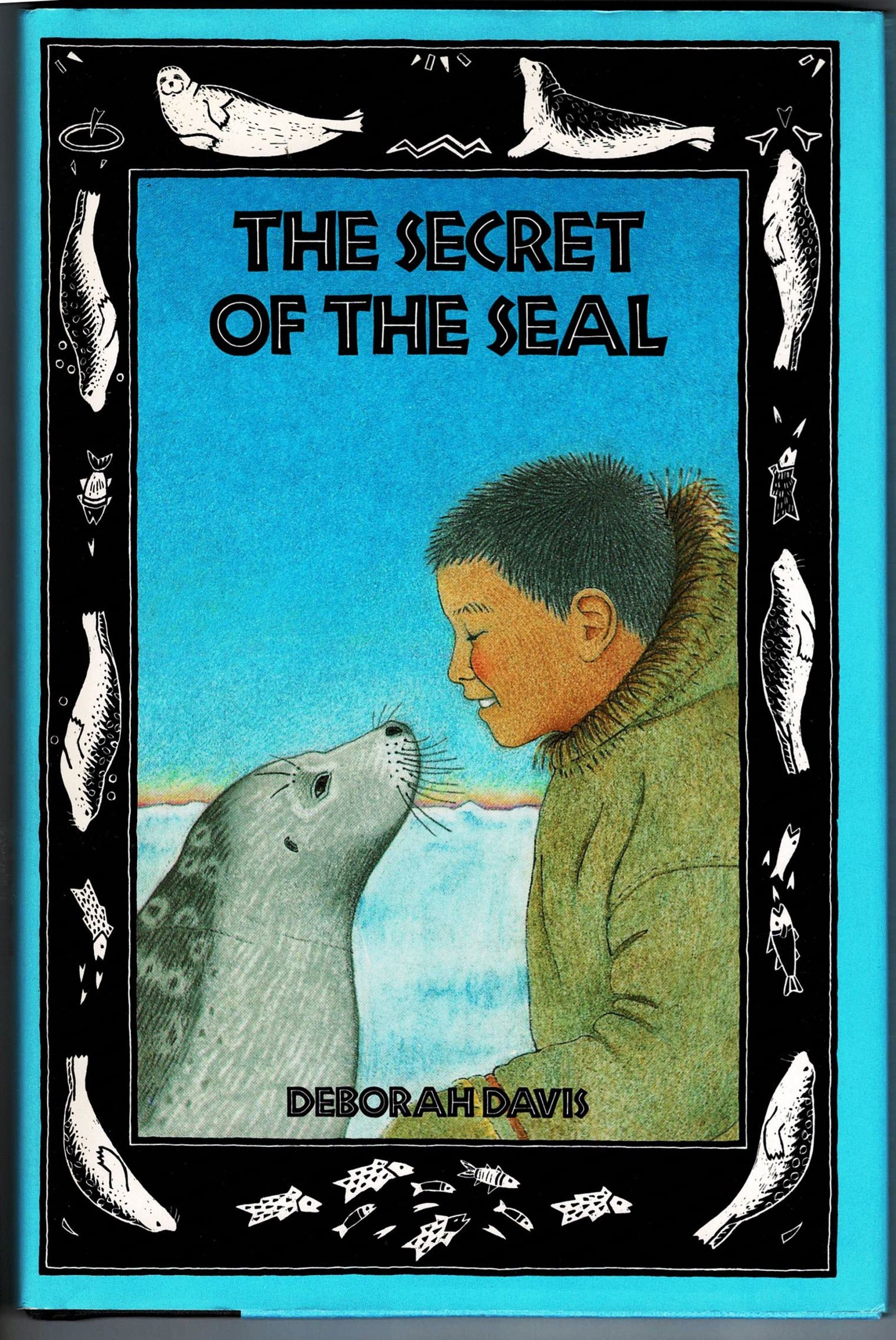 Secret of the Seal Crown Children's Book Davis 1989 Author Signed Illus ...