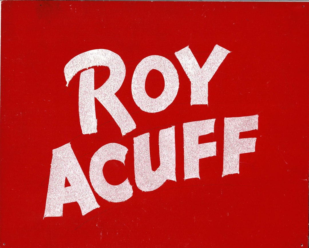 Roy Acuff Vintage Retro 60s Am Country Western Singer Fiddler ...