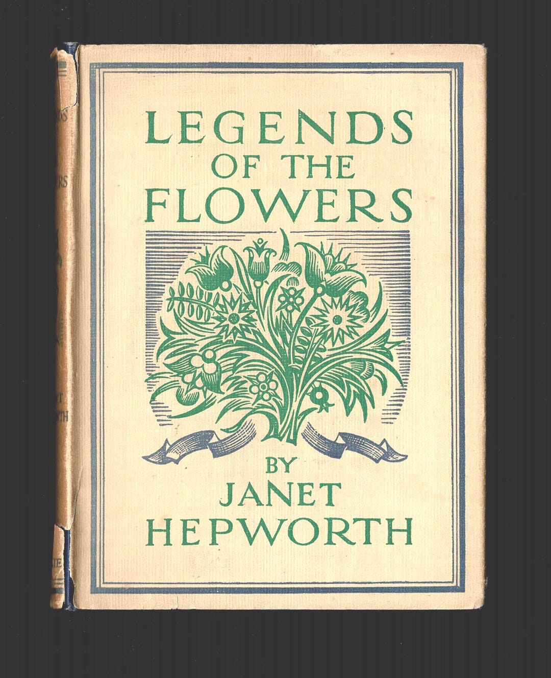 Antique Vintage Legends of the Flowers Book by Hepworth History Botany ...