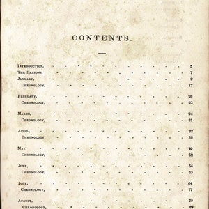 Antique Natural History of Seasons Youth's Year Child Book Historical ...