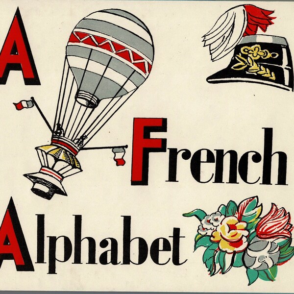 French Alphabet - Etsy