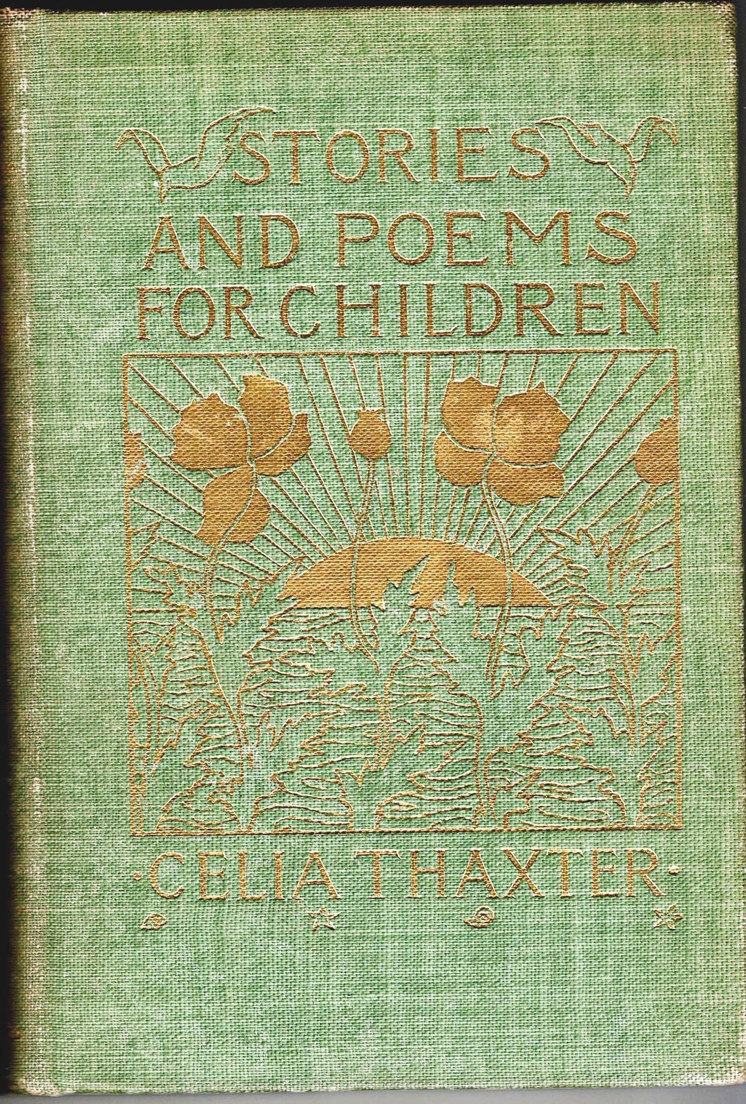 Antique Vintage Stories and Poems for Children Book Celia Thaxter ...