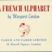 Antique Vintage A French Alphabet Book by Cardew Color Illus Graphic ...