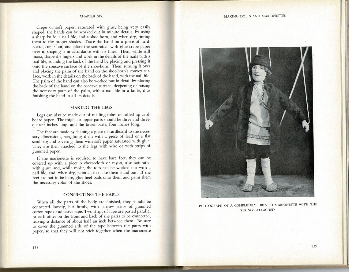 Antique Vintage Guide for Recreation Hand Crafts Book by A. - Etsy