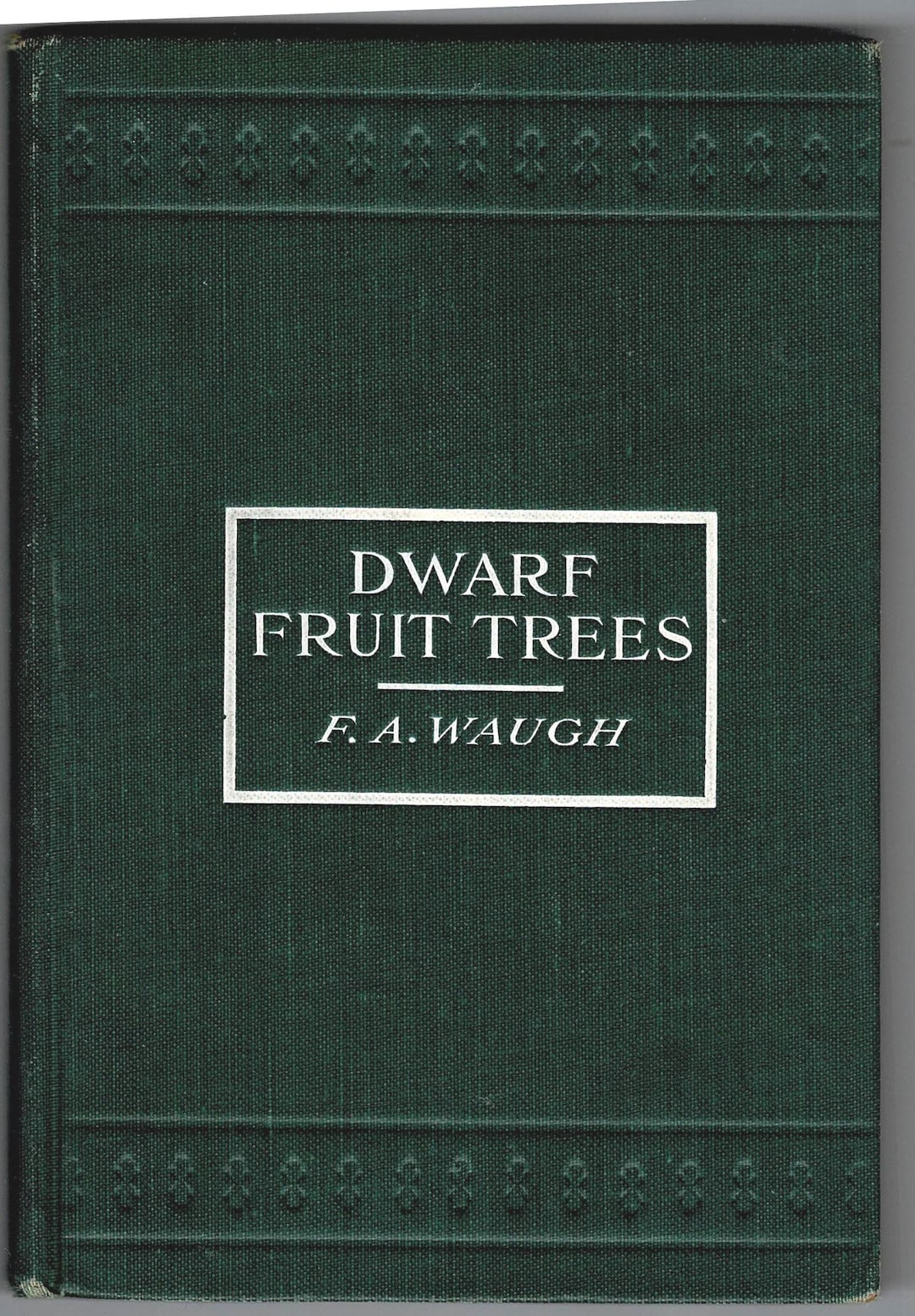 Antique Dwarf Fruit Trees Book by Waugh Orange Judd 1906 Agriculture ...