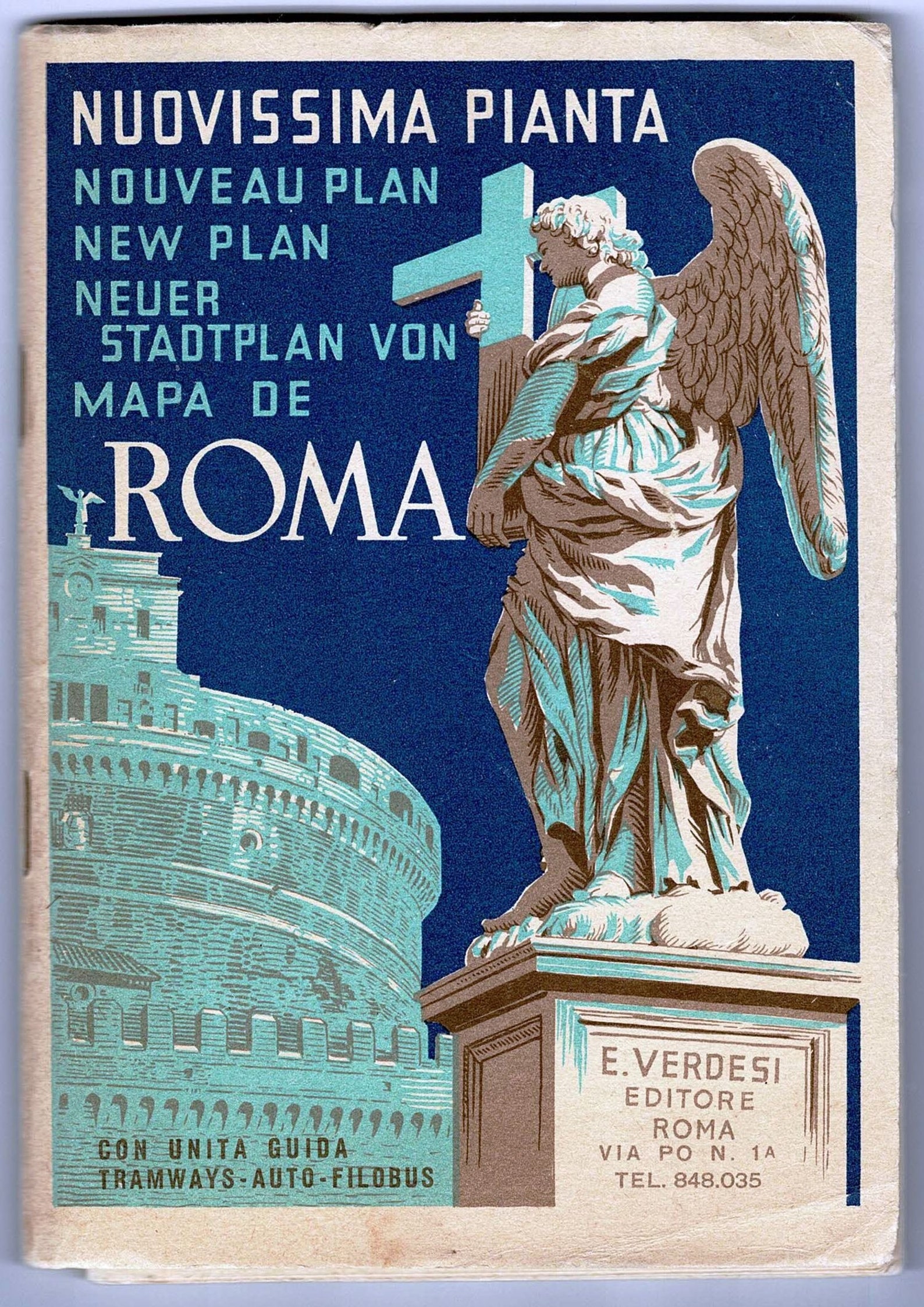 Antique Vintage Roma Map of Rome History Travel Italy Wall Decor - Etsy