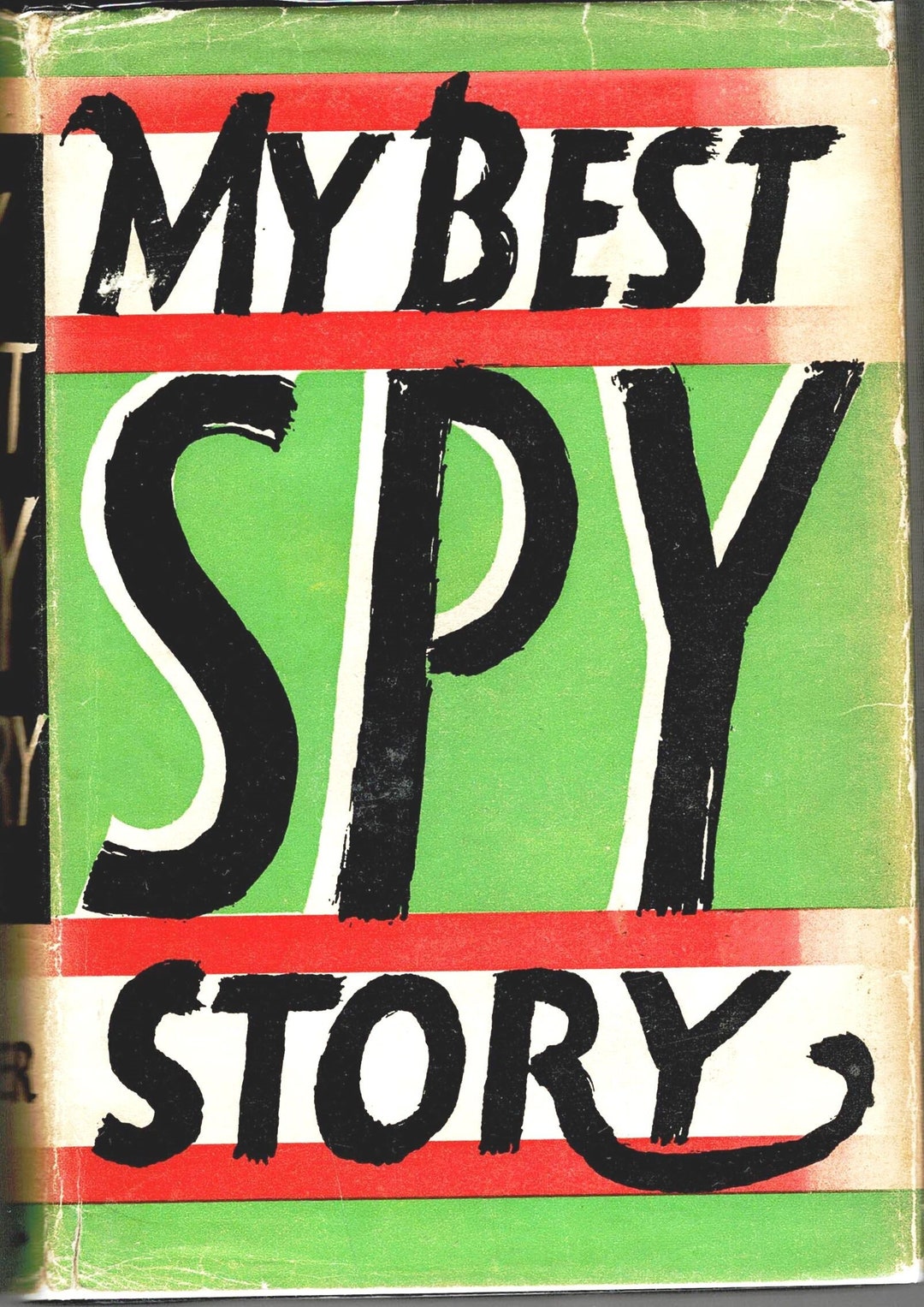 Antique Vintage My Best Spy Story Book Collection Stories Faber and ...