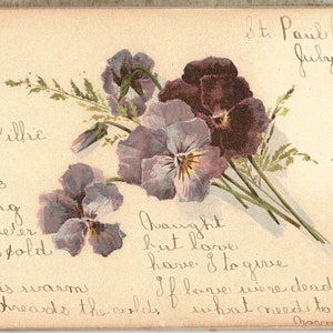 Antique American Friendship Autograph Album History Wheeling WV C ...