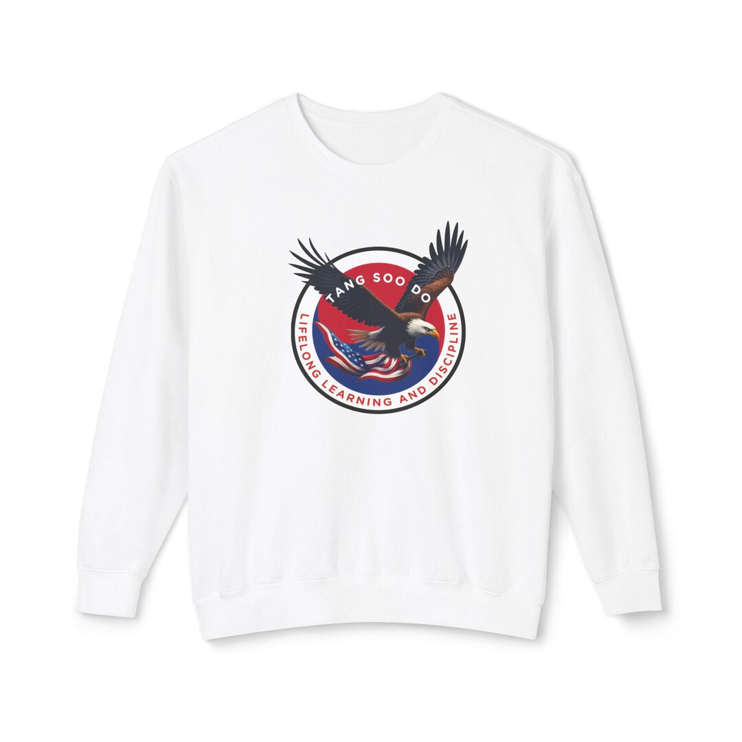 Tang Soo Do Eagle Circle Sweatshirt | Martial Arts Logo, Lifelong ...
