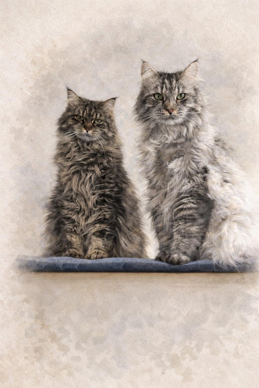 Fine Art Cat Poster A2 – Fine Art Cat Poster A5 – Elegant Cat Wall Art ...