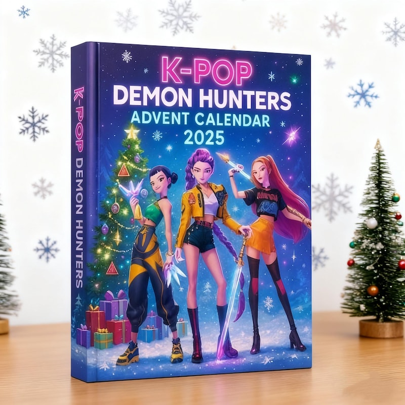 Kpop Demon Hunters Desk Calendar - Etsy New Zealand