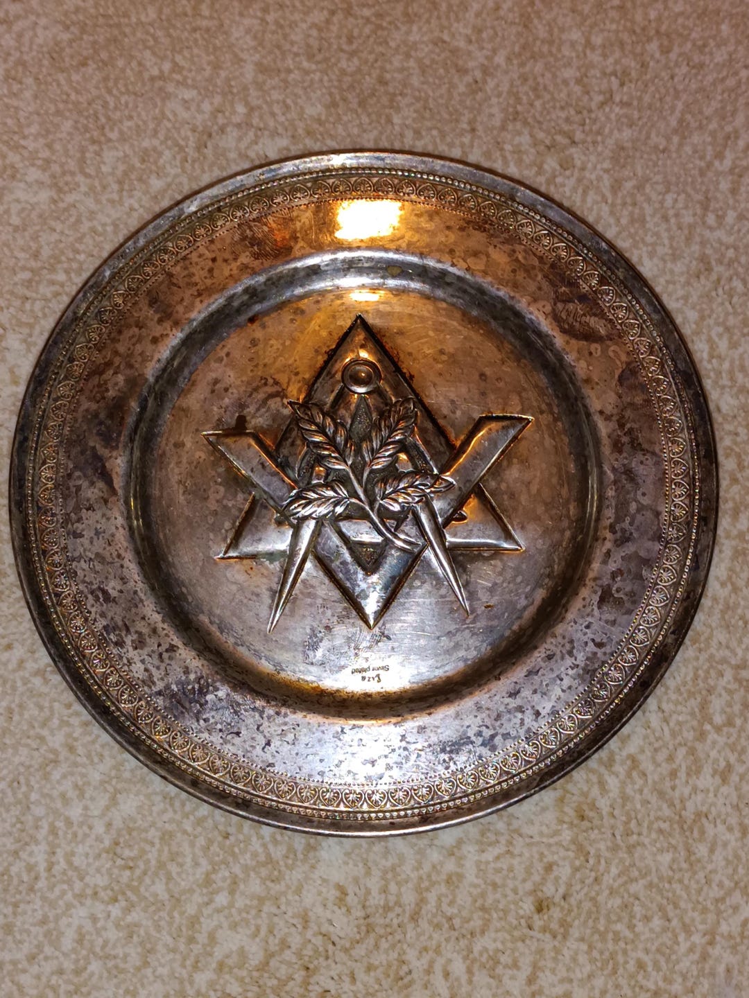 Mason Plate - Etsy