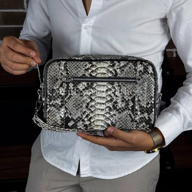 Python Clutch - Etsy