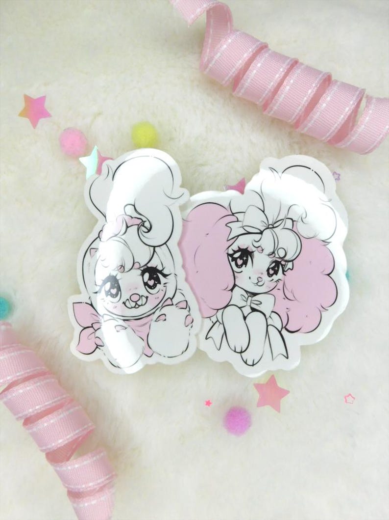Shoujo Plush Baby Squatch Sticker - Etsy