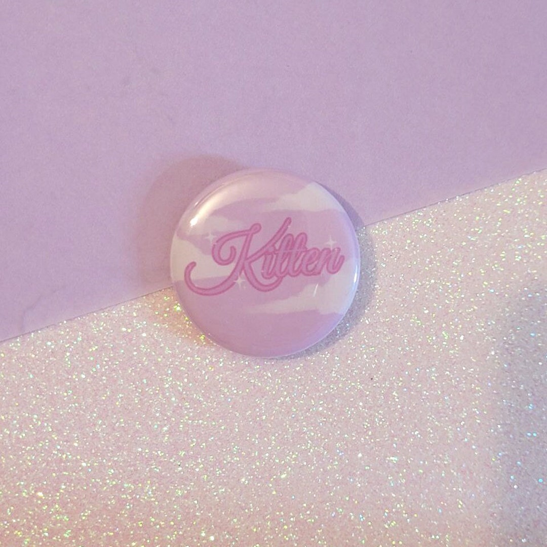 Kitten Button - Etsy