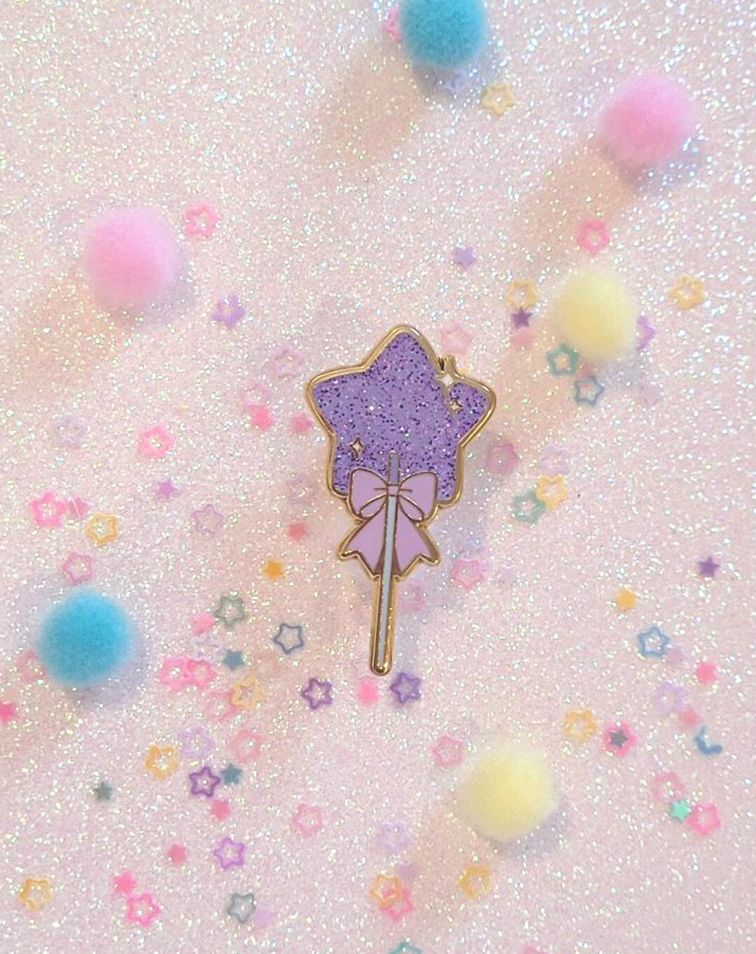 Star Pop Enamel Pin - Etsy