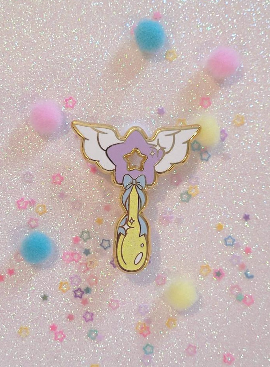 Twinkle Spoon Enamel Pin - Etsy