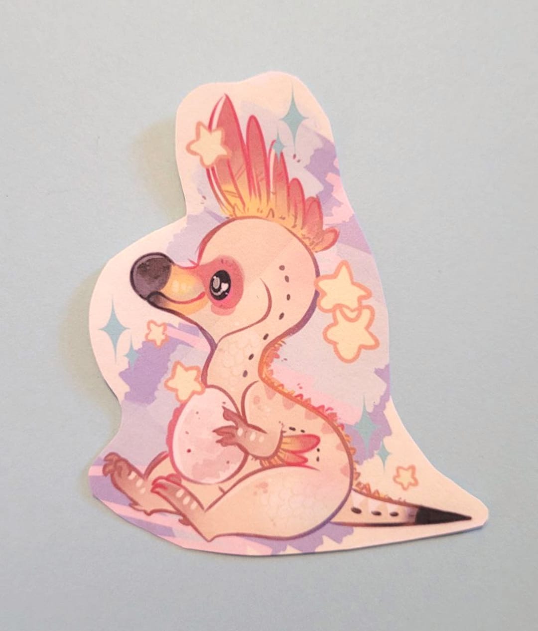 Monster Cuddle: Kulu-ya-ku Sticker - Etsy
