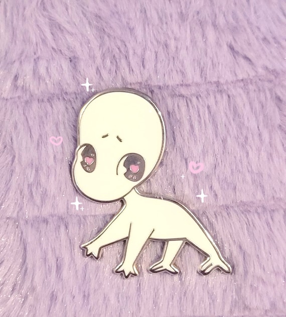 Cuddly Cryptids Dover Demon Enamel Pin | Etsy