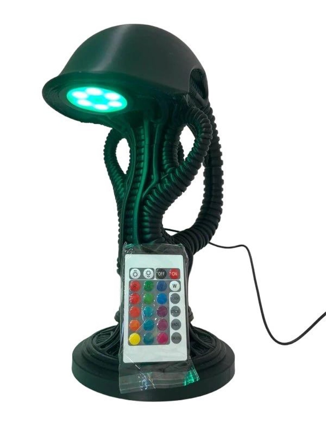Xeno Giger Style LED Desk Lamp With USB - Etsy