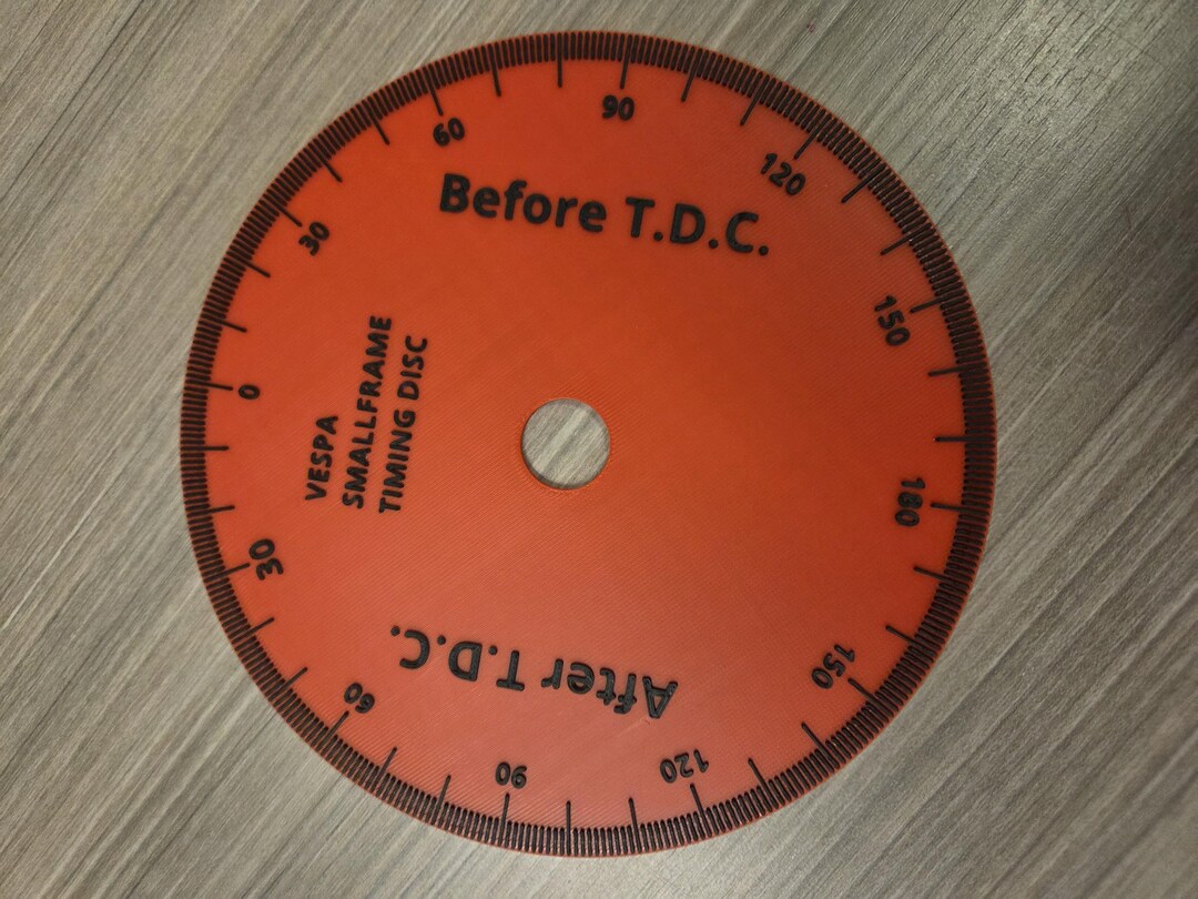 Vespa Smallframe Engine Timing Disc - Etsy