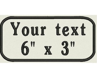 Custom Embroidered patch with your initial monogram | Etsy