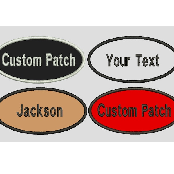 Oval Patch - Etsy
