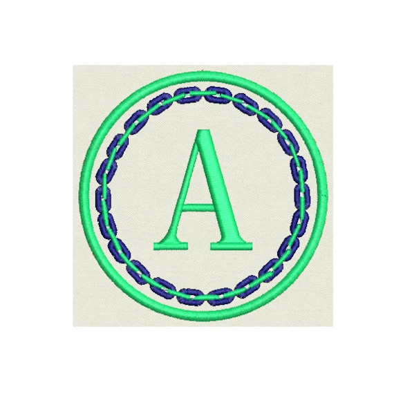 Custom Embroidered Patch With Your Initial Monogram | Etsy