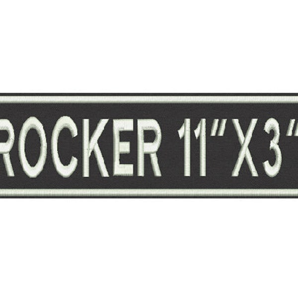 Custom Rocker Patch - Etsy