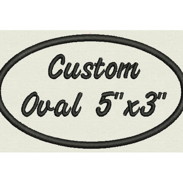 Oval Patch - Etsy